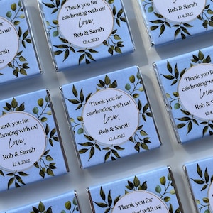Custom Individually Wrapped Chocolates Graduation Wedding - Etsy