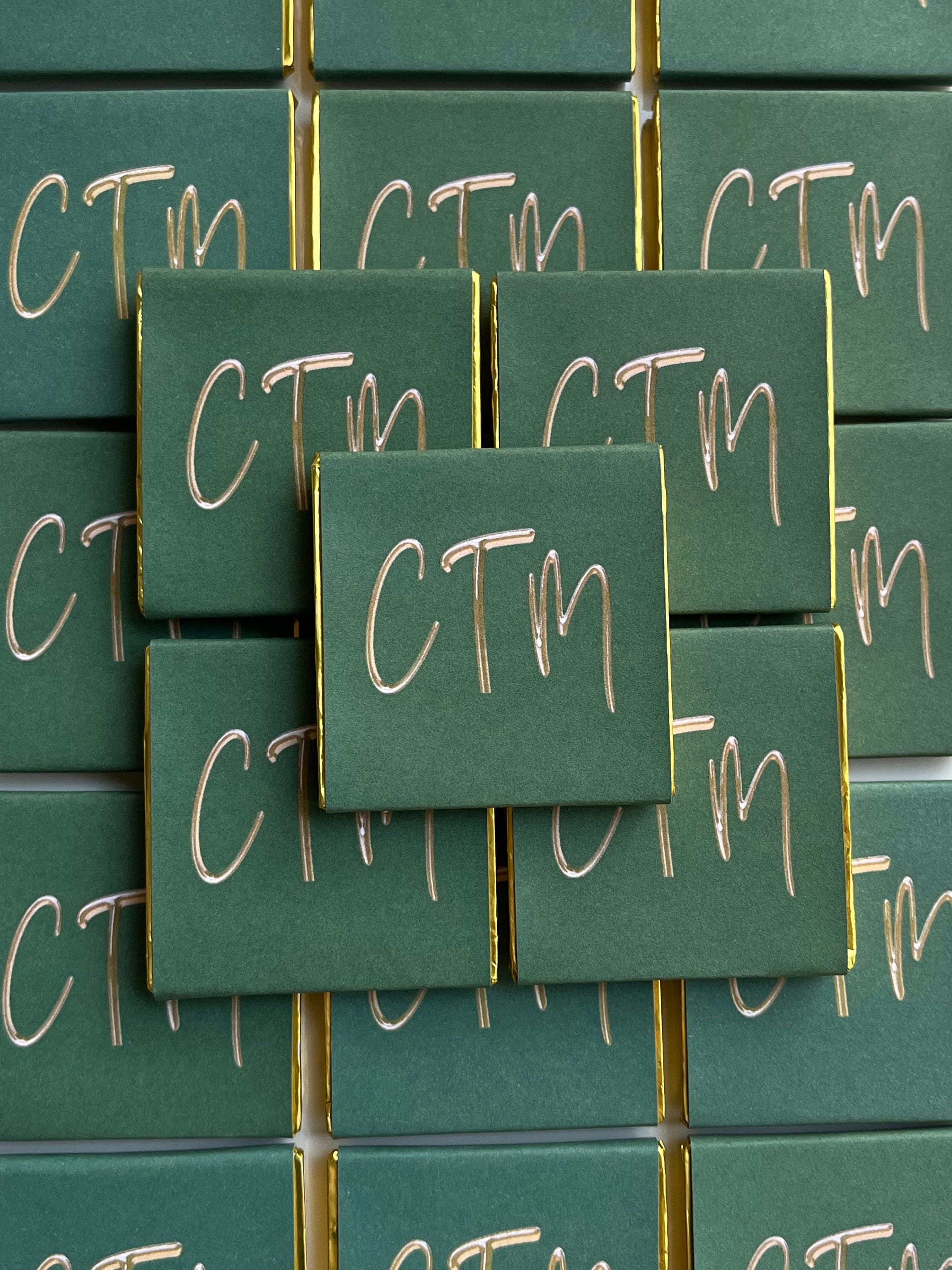 Custom Individually Wrapped Chocolates Business Logo Promotion Favors ...