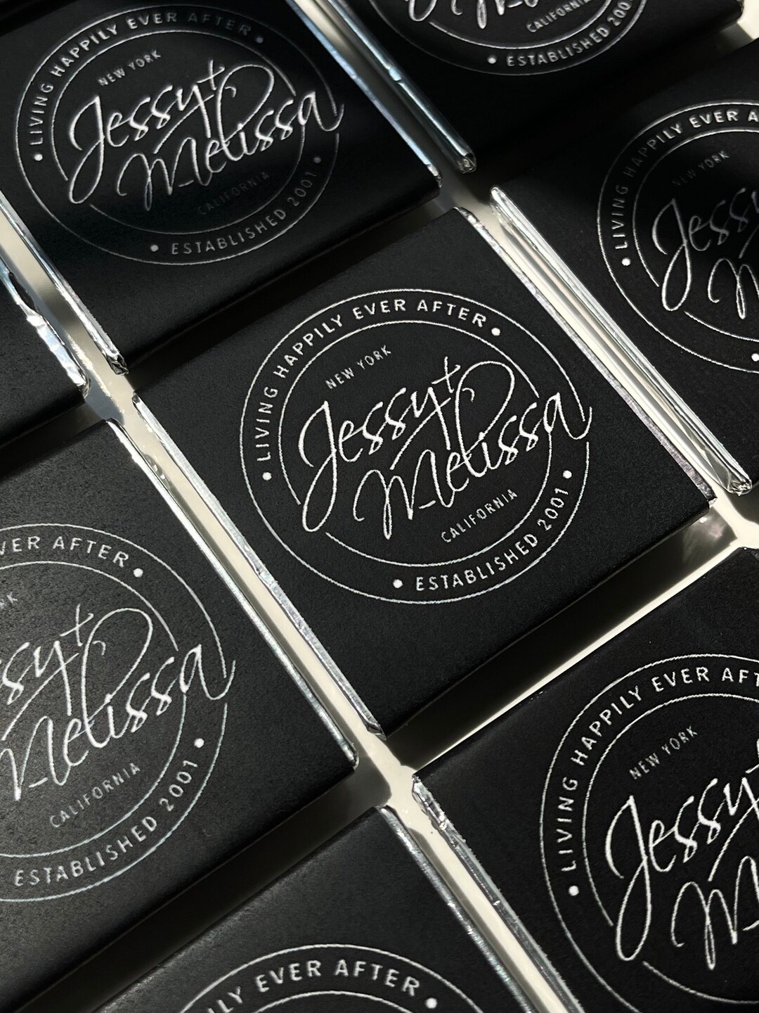 Custom Individually Wrapped Chocolates Business Logo Promotion - Etsy