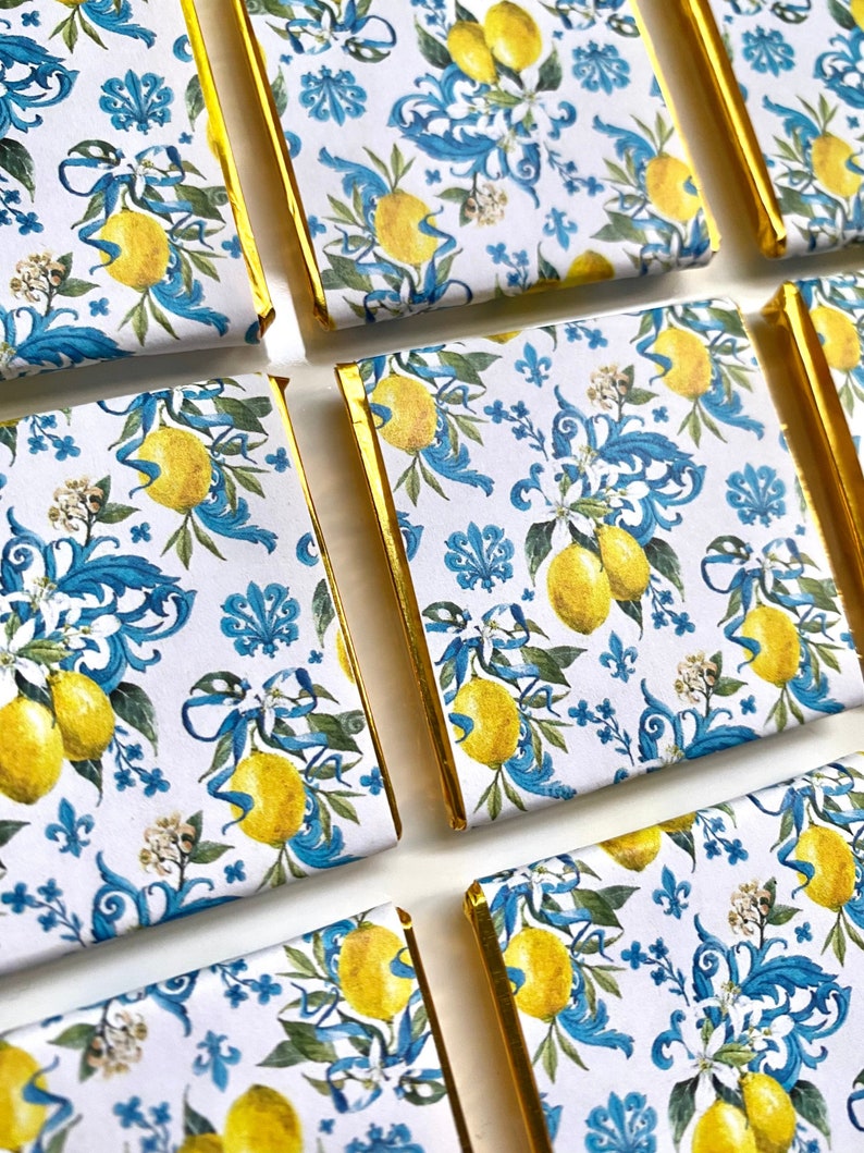 Custom Individually Wrapped Chocolates Graduation Wedding - Etsy