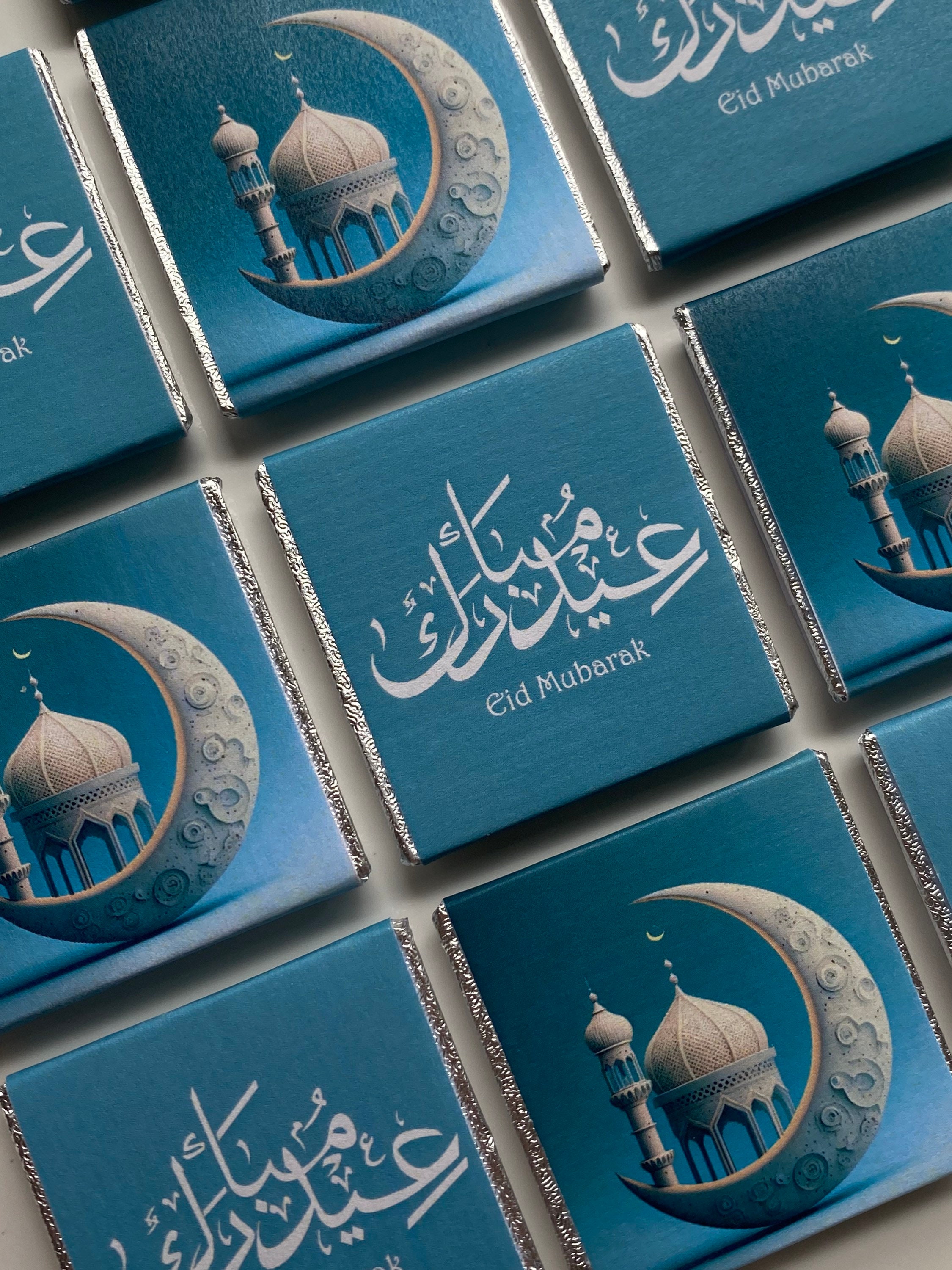Personalized Custom Individually Wrapped Chocolates Eid Al - Etsy