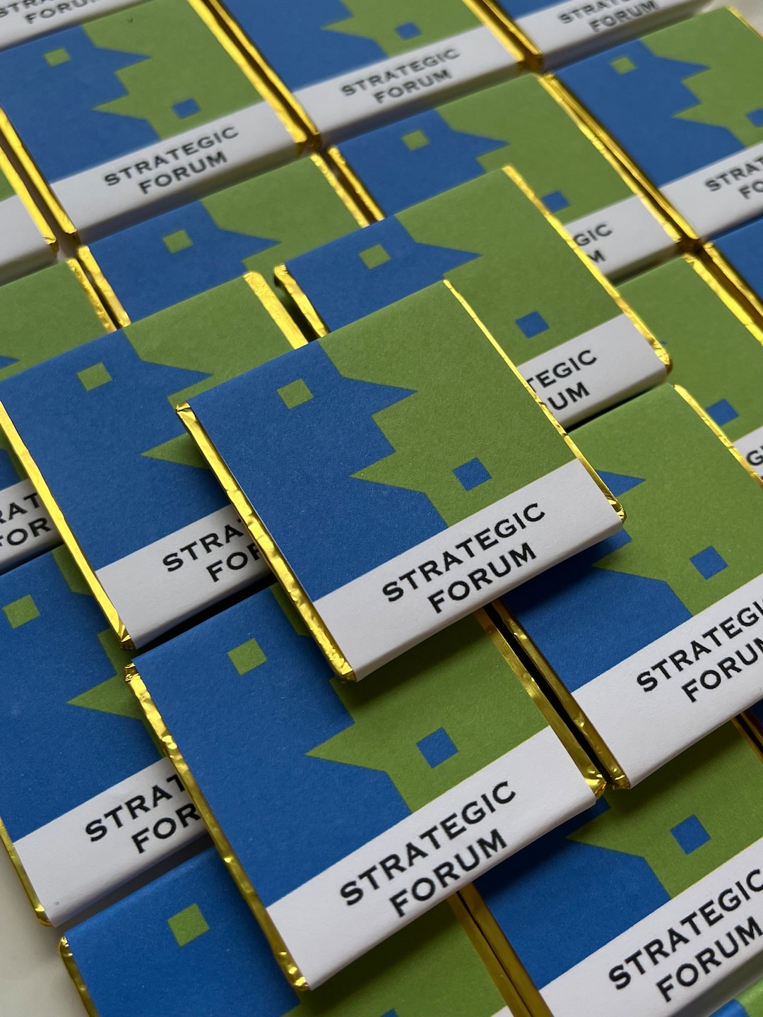 Custom Individually Wrapped Chocolates Business Logo Promotion Favors ...