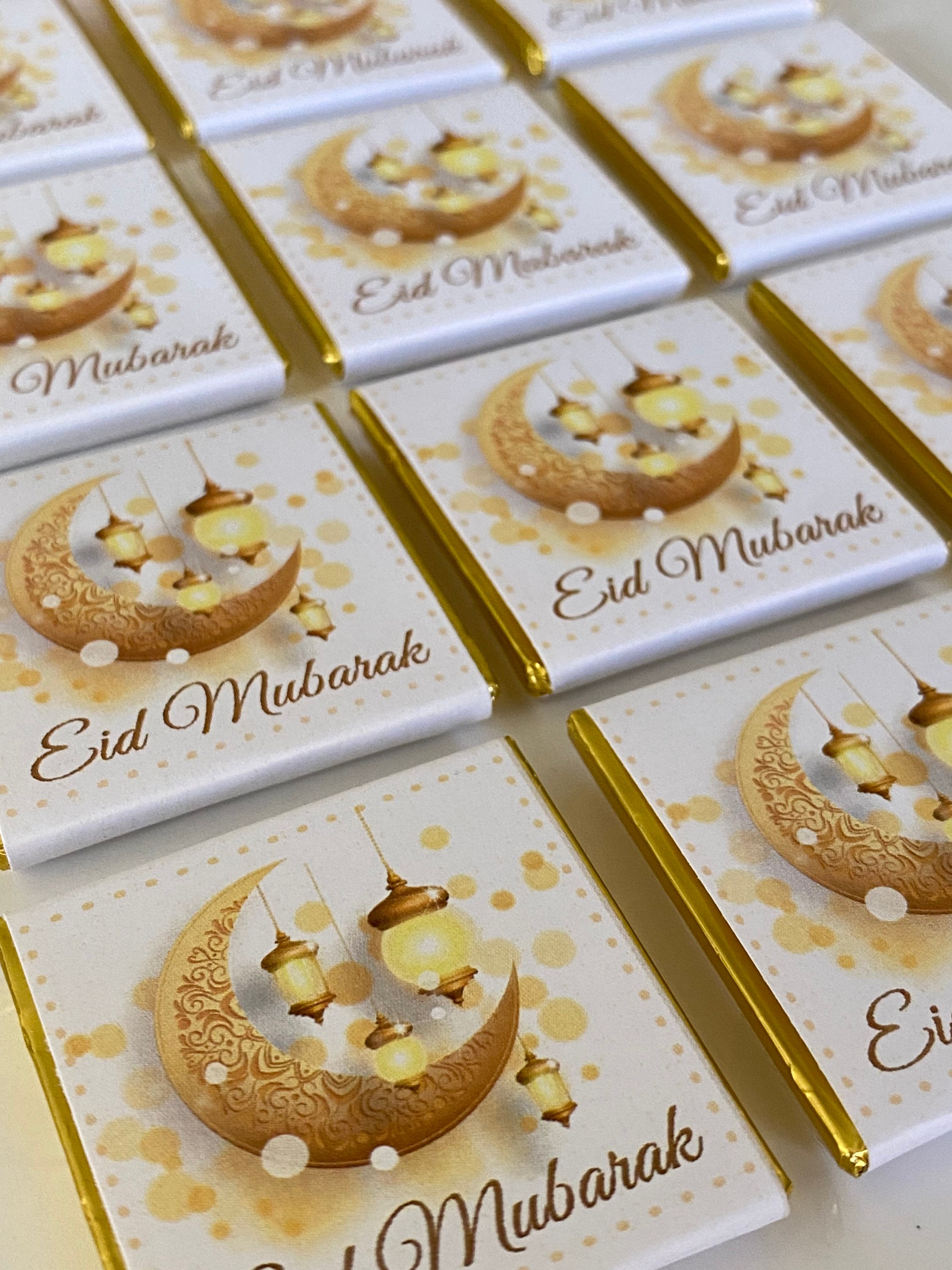 Personalized Custom Individually Wrapped Chocolates Eid Al - Etsy