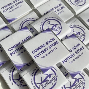 Custom Individually Wrapped Chocolates Business Logo Promotion Favors ...