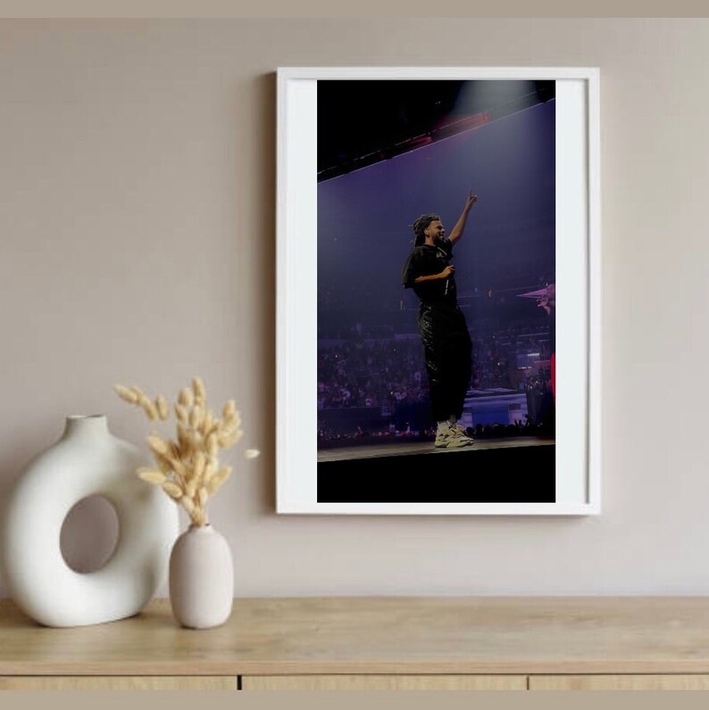Set of 1 Digital Download of J. Cole, Wall Art, Home Wall Decor, Art ...