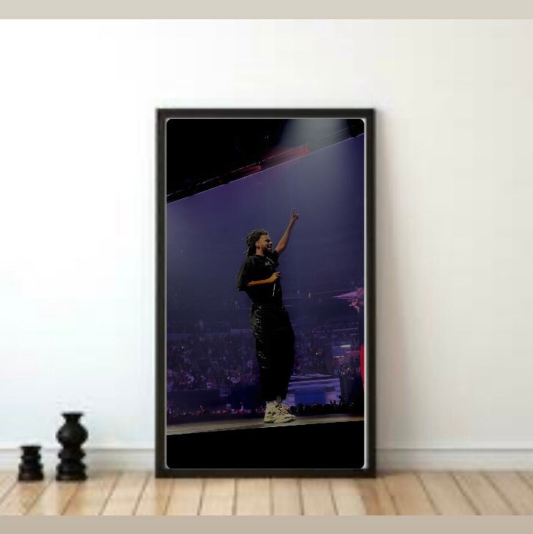 Set of 1 Digital Download of J. Cole, Wall Art, Home Wall Decor, Art ...