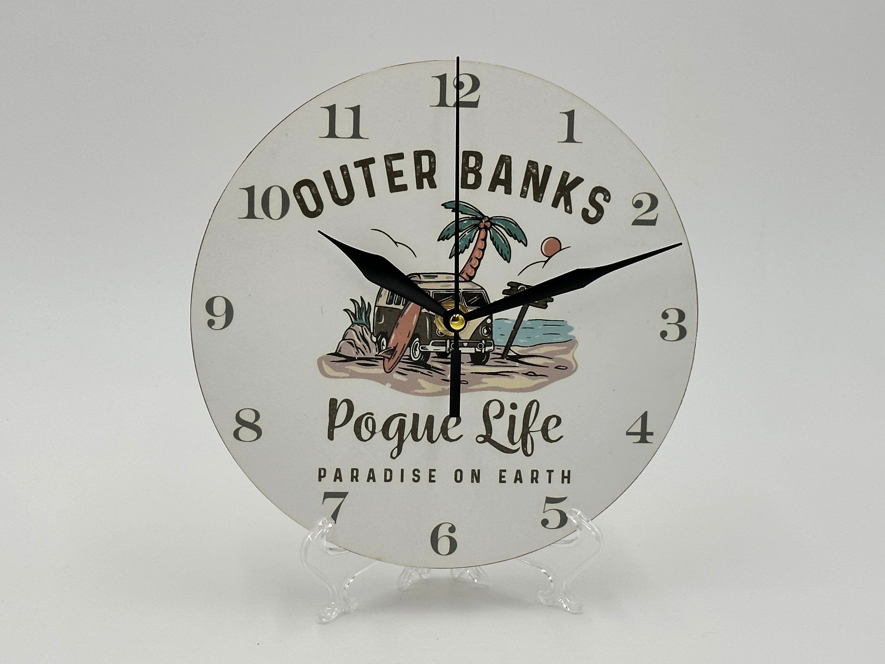 Outer Banks Pogue Life 8 Wooden Wall Clock - Etsy