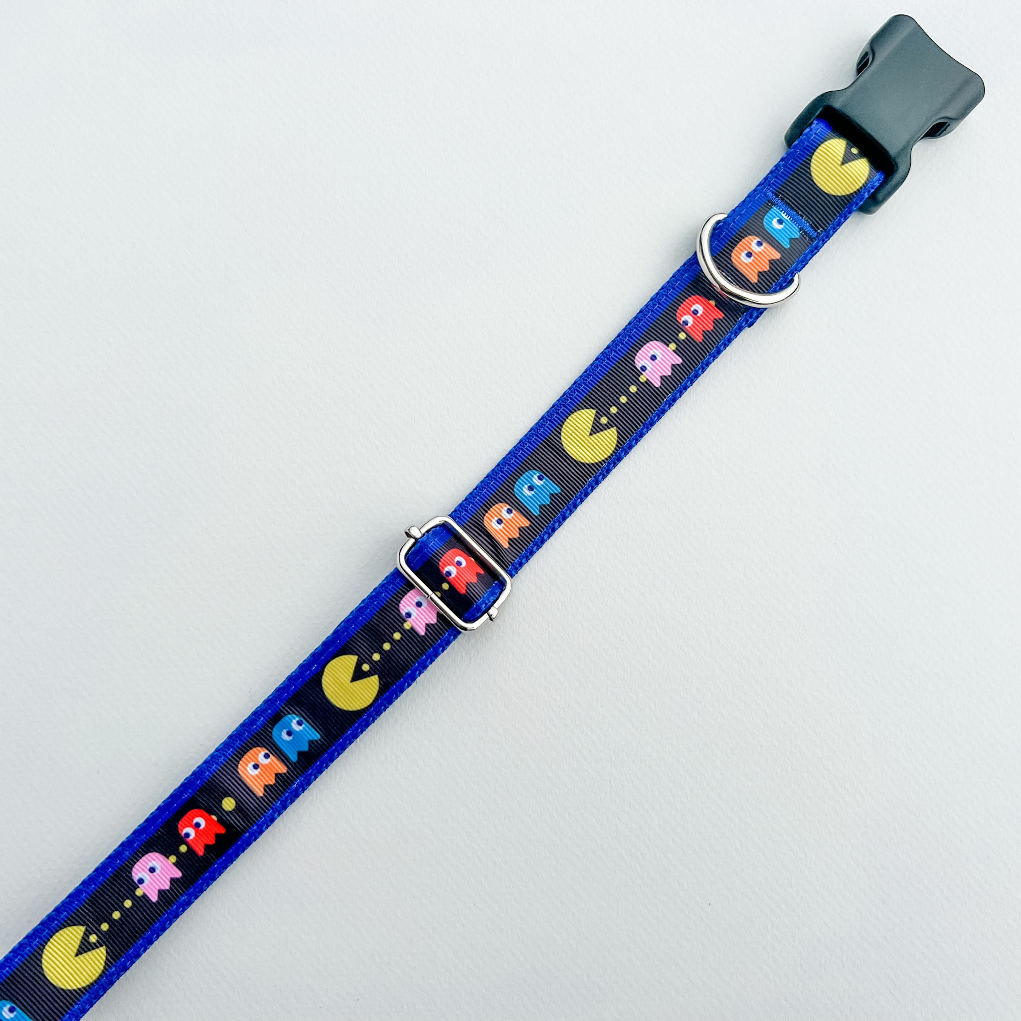 Pac-man Inspired Dog Collar Retro Arcade Game Dog Collar - Etsy