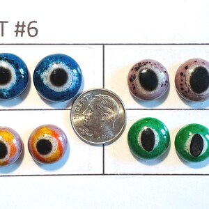 COE 96 Fused Glass Eyes Cabochons - Etsy