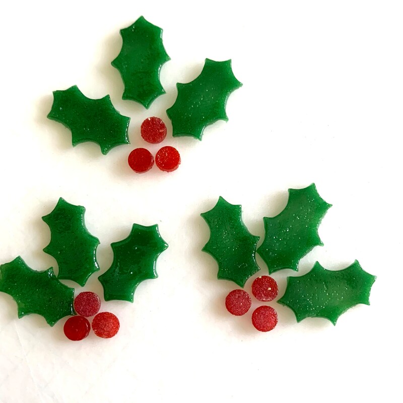 Holly Decorations - Etsy