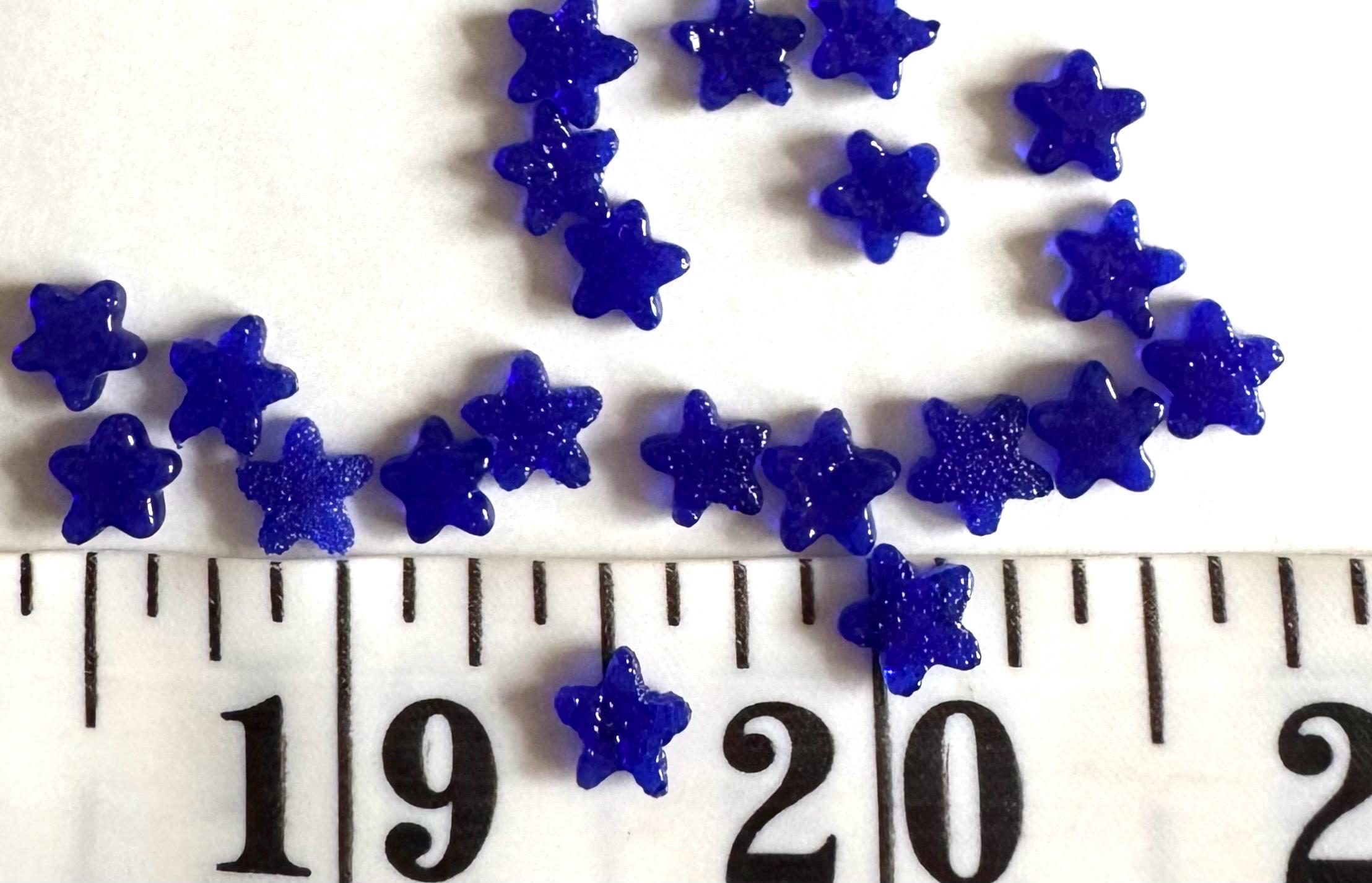 COE 96 Fused Glass Tiny Stars, 1/4 Inch, Various Colors - Pack of 30 - Etsy