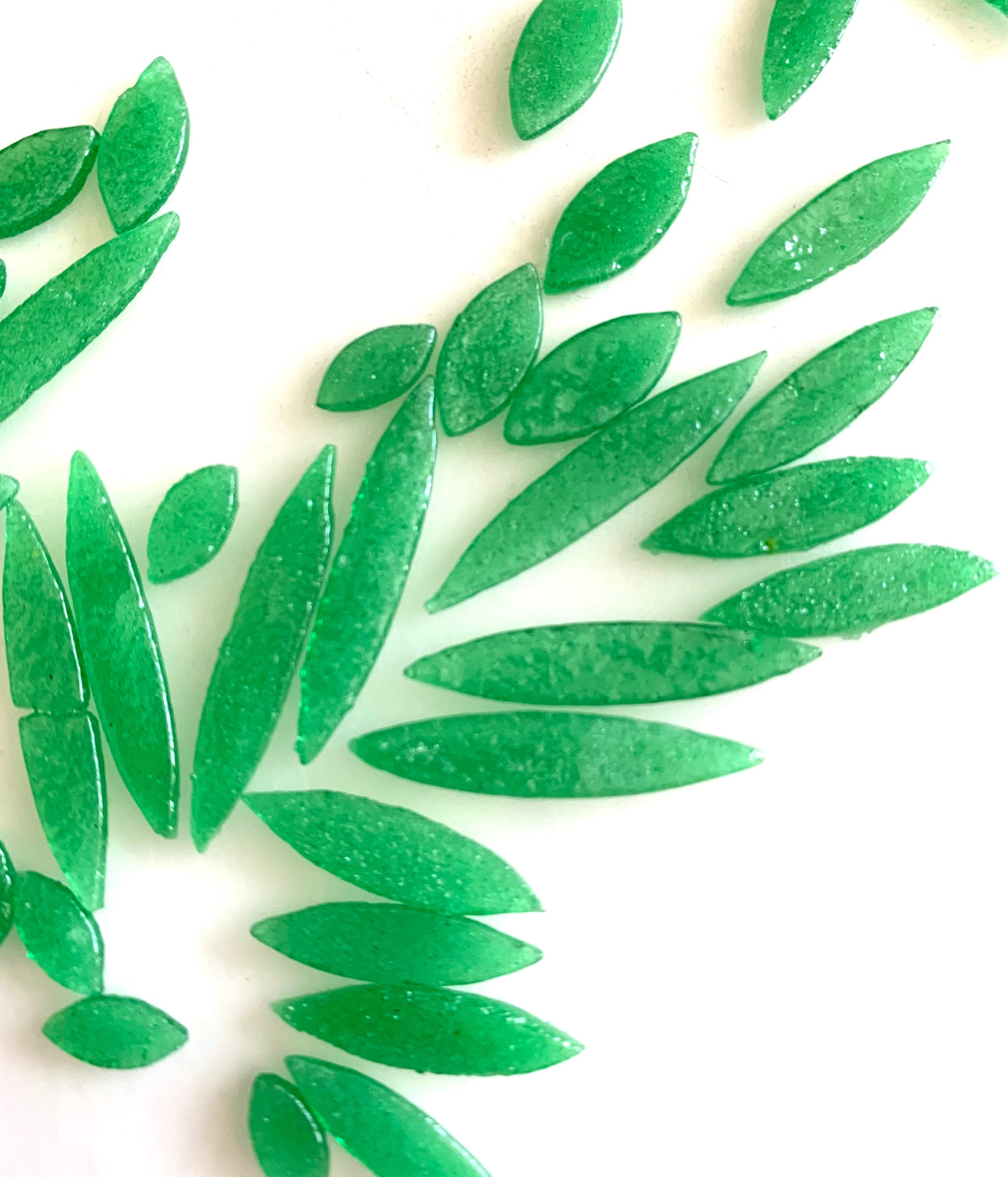 COE 96 Fused Glass Leaves / Petals Mixed Medium - Etsy