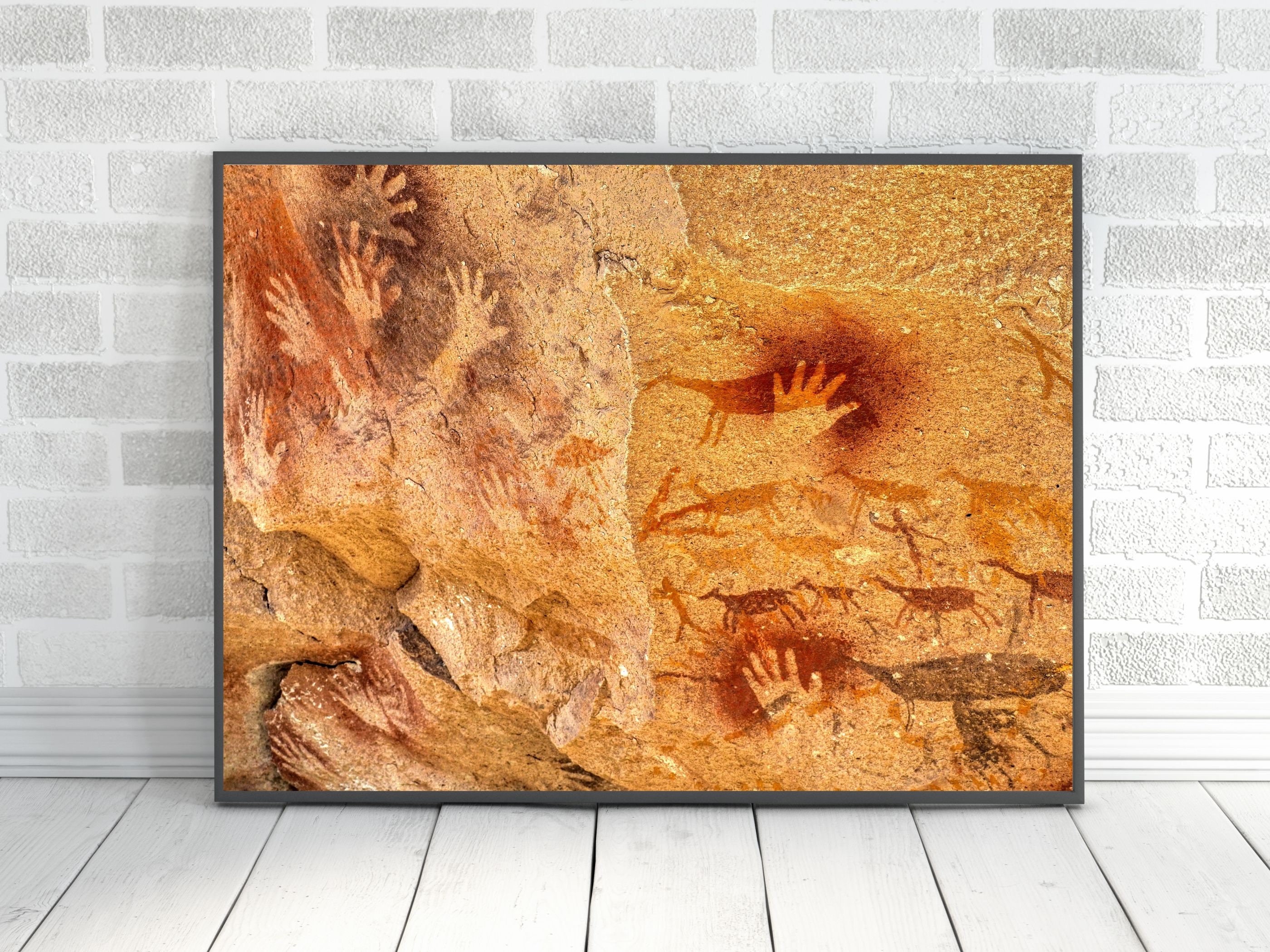 Cueva De Las Manos Digital Download Cave of Hands Printable Wall Art ...