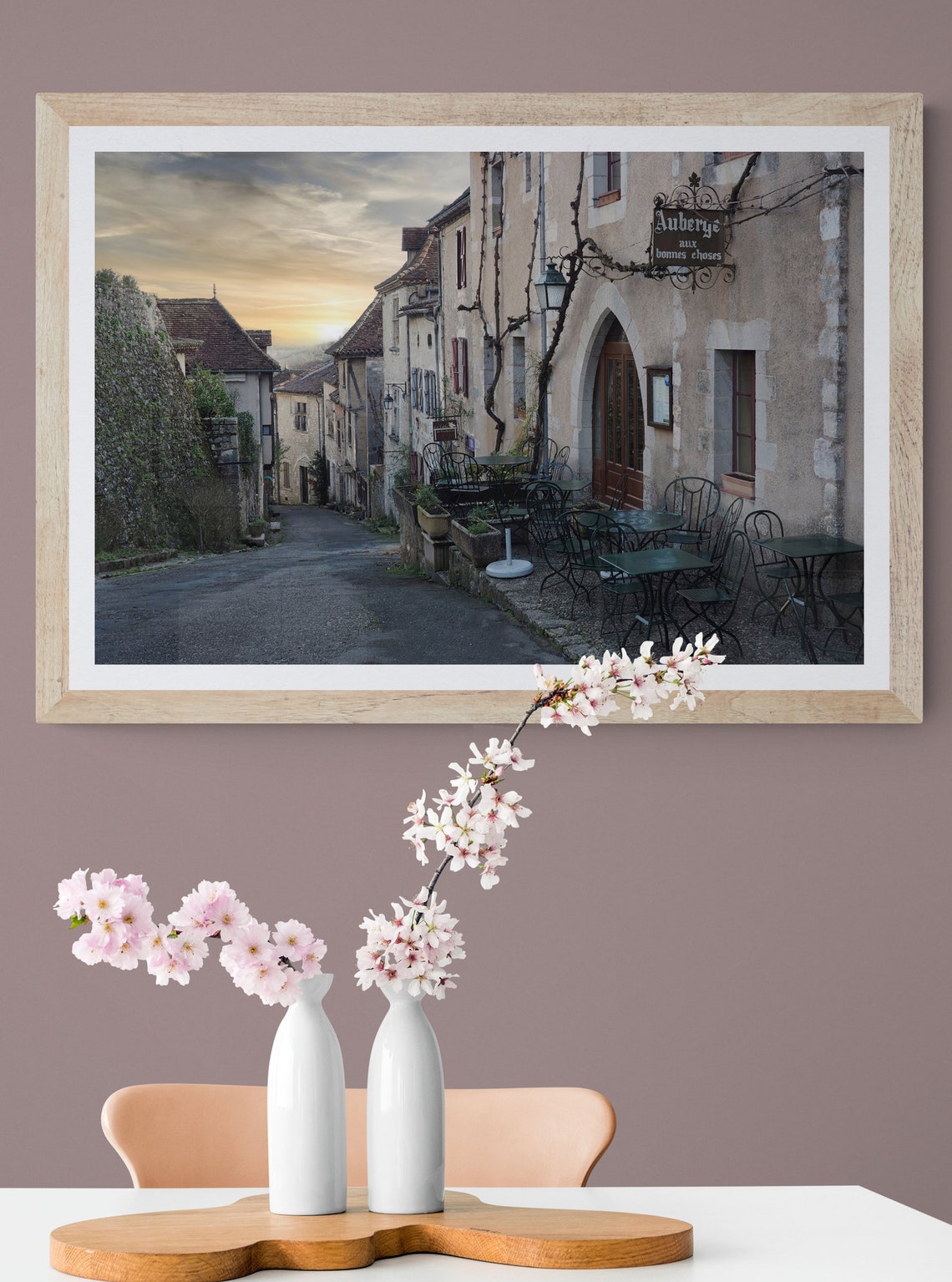 Digital Download French Village Street Scene Saint-cirq-lapopie France ...