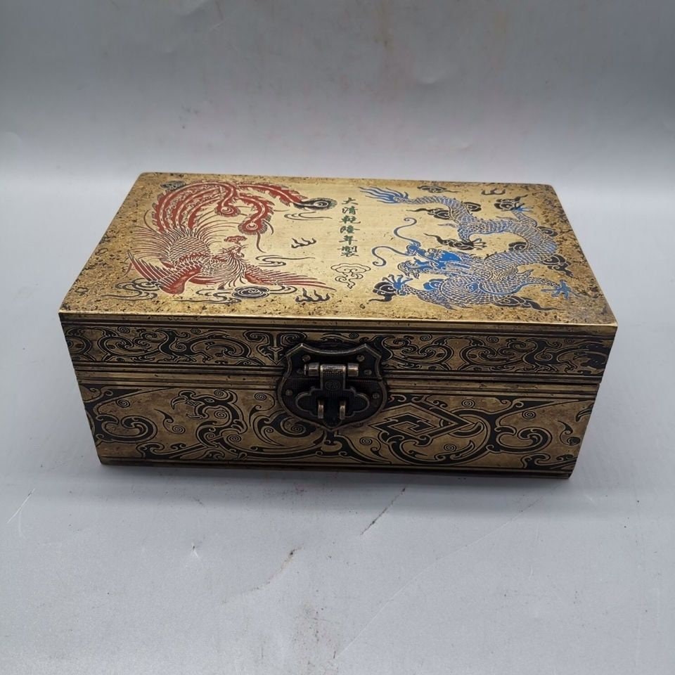 Collection Pure Copper Box Jewelry Box Rectangular Copper - Etsy