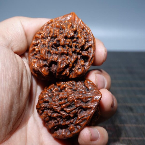 Hand Carved Walnut - Etsy