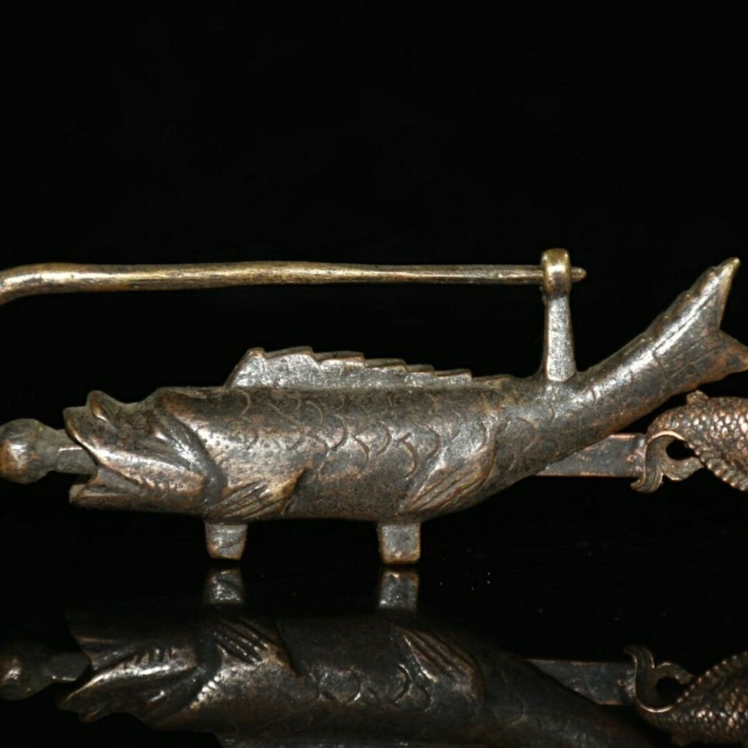Collection Copper Lock Fish Lock Carved Copper Lock Door Lock Jewelry ...