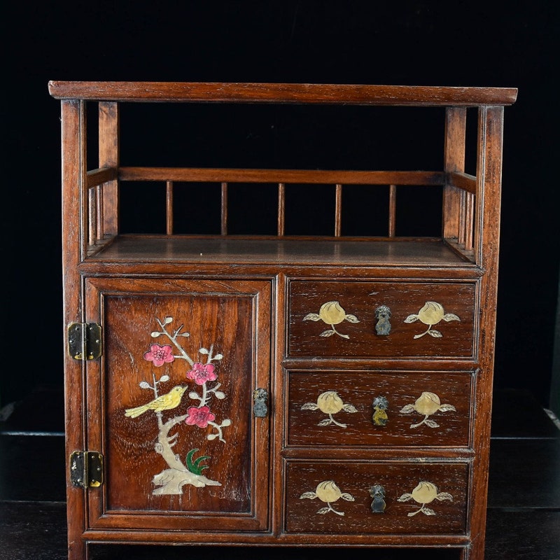 Carved Bird Cabinet - Etsy