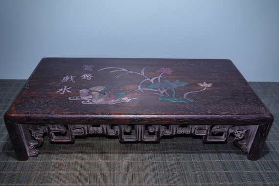 Japanese hand carved coffee table store