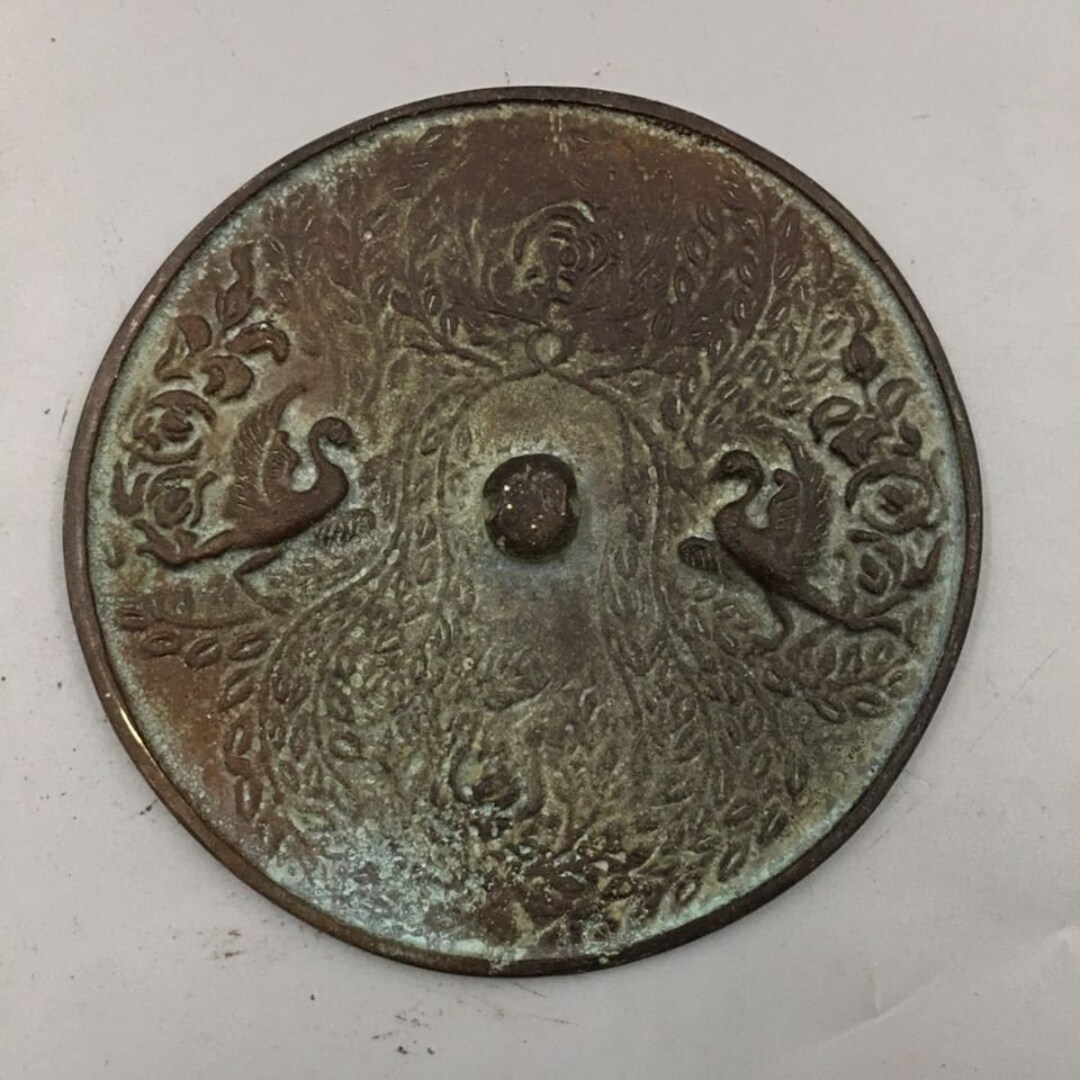Antique Collection Exquisite Pattern Bronze Mirror Pure Copper Mirror ...