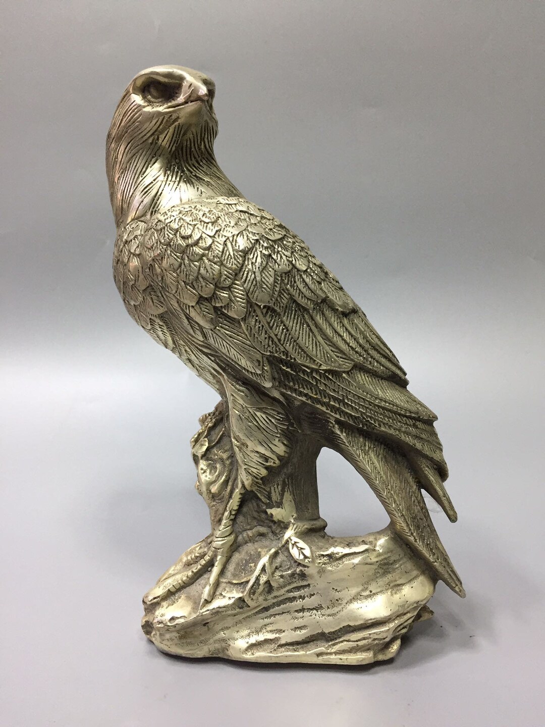 Chinese Antique Tibetan Silver Eagle Ornament Statue is Handmade ...