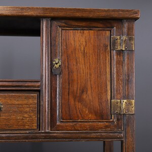 Chinese Pure Hand-carved Natural Rosewood Bogu Cabinet Bogu Shelves ...