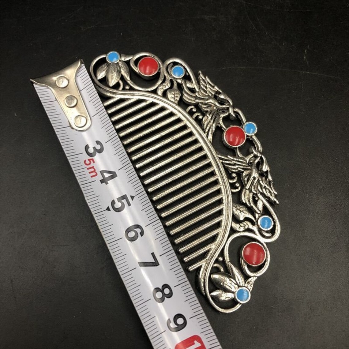 China Collects White Copper Comb Miao Silver Comb Collection - Etsy