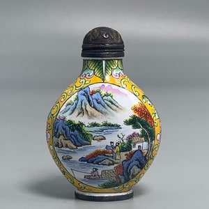Cloisonne Filigree Enamel Colored Snuff Bottle,ornaments - Etsy