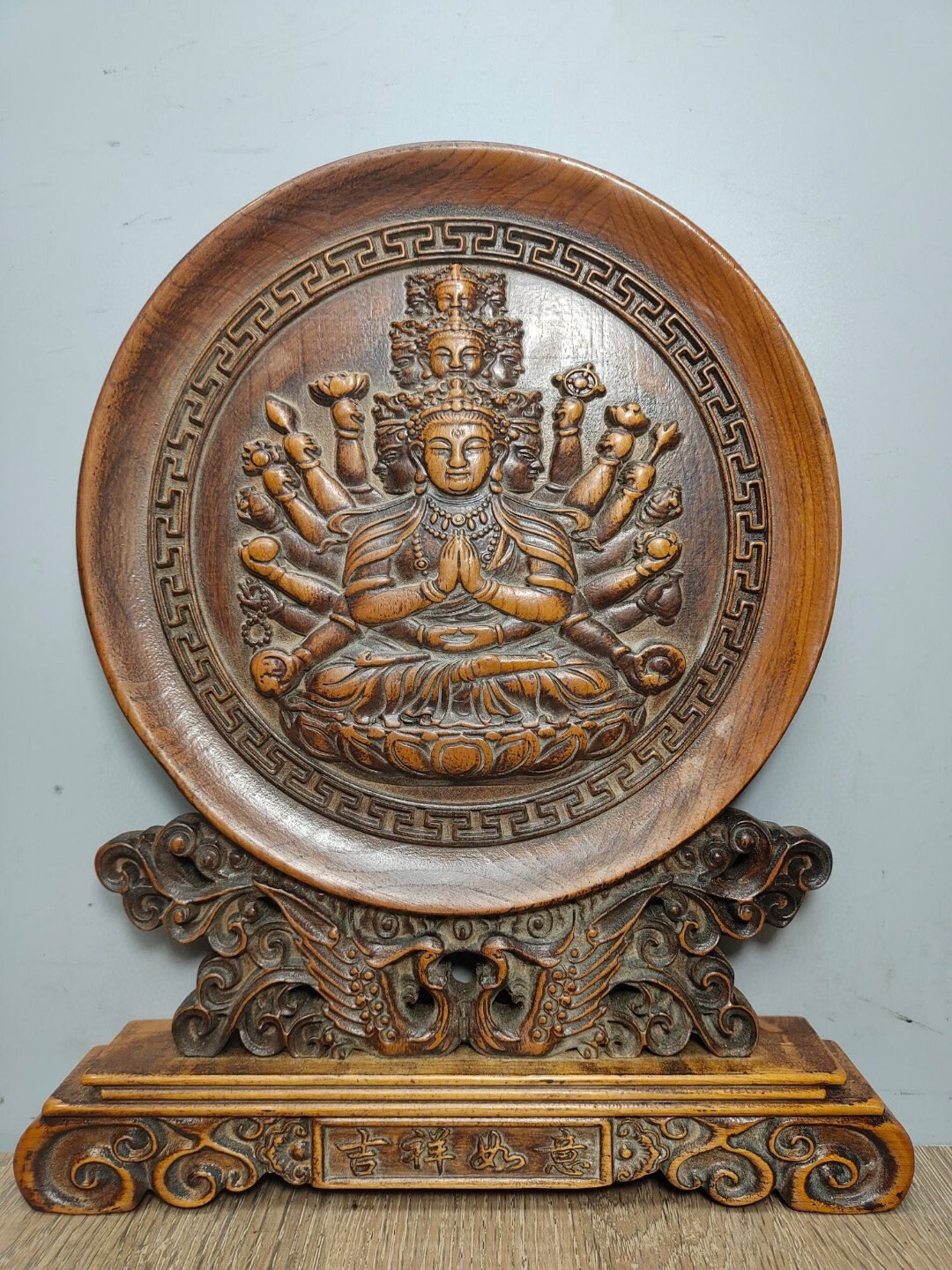 Chinese Antiques Collection Natural Boxwood Hand-carved Exquisite ...