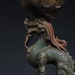Ancient Chinese Pure Copper Jixiang Beast Statue Incense - Etsy