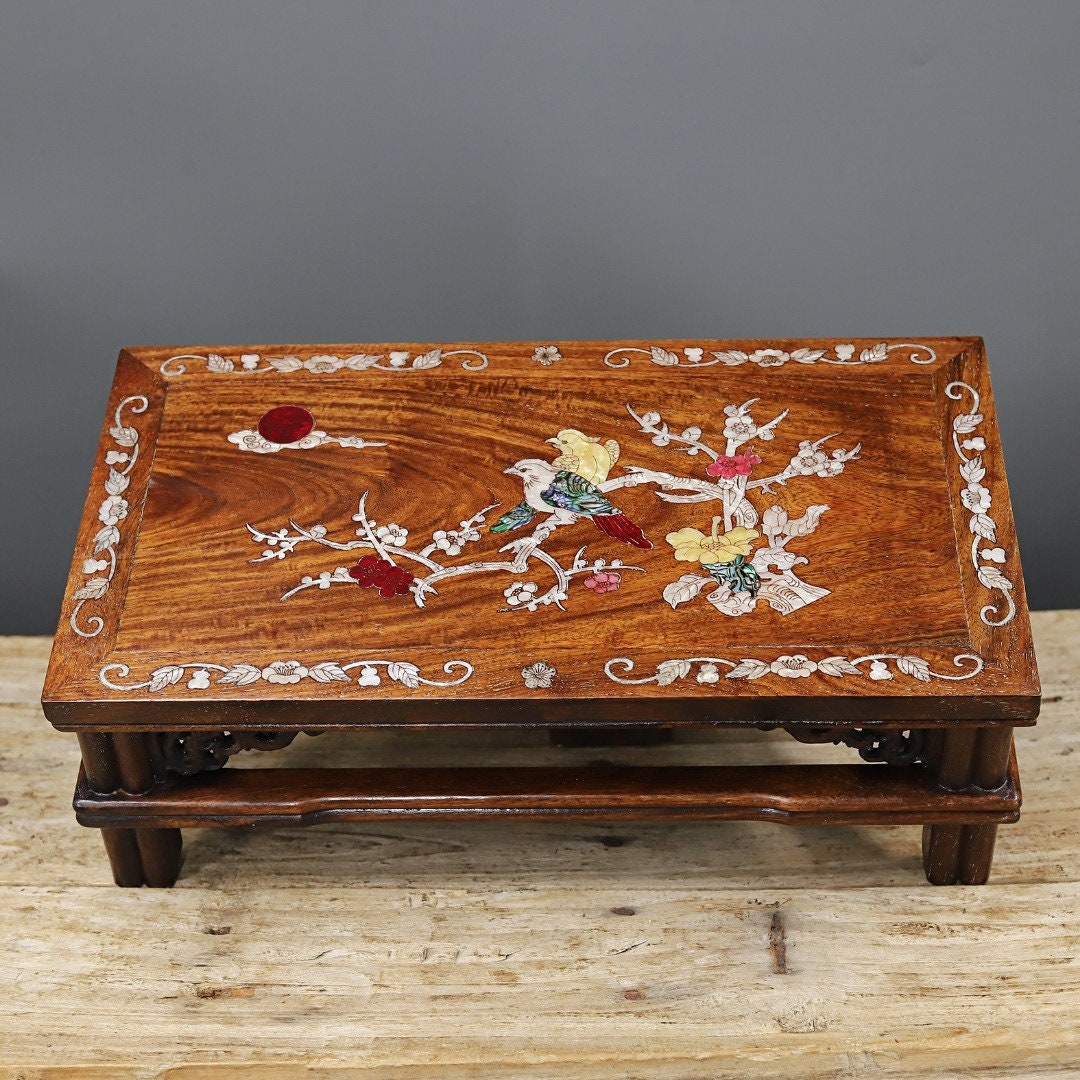 Chinese Antique Hand-carved Rosewood Small Tea Table,precious and ...