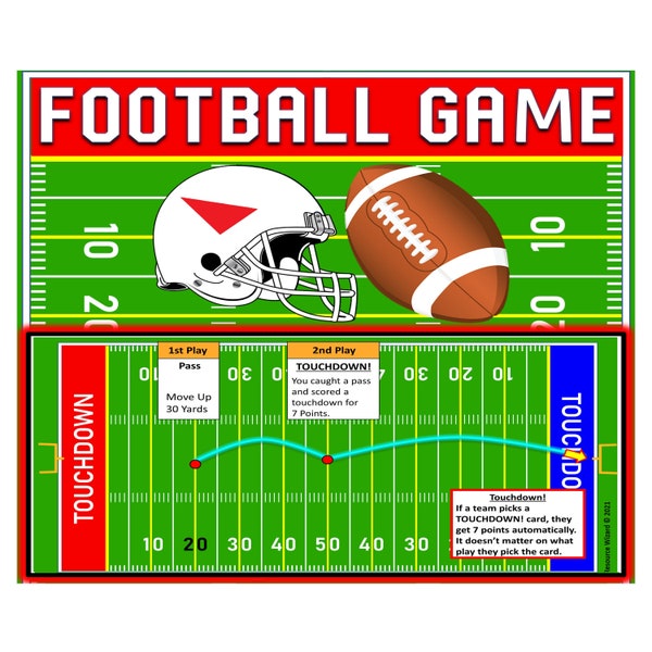 Football Board Game - Etsy