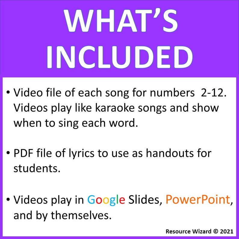 Multiplication Songs, Math Facts Videos, Learn to Multiply Resource ...
