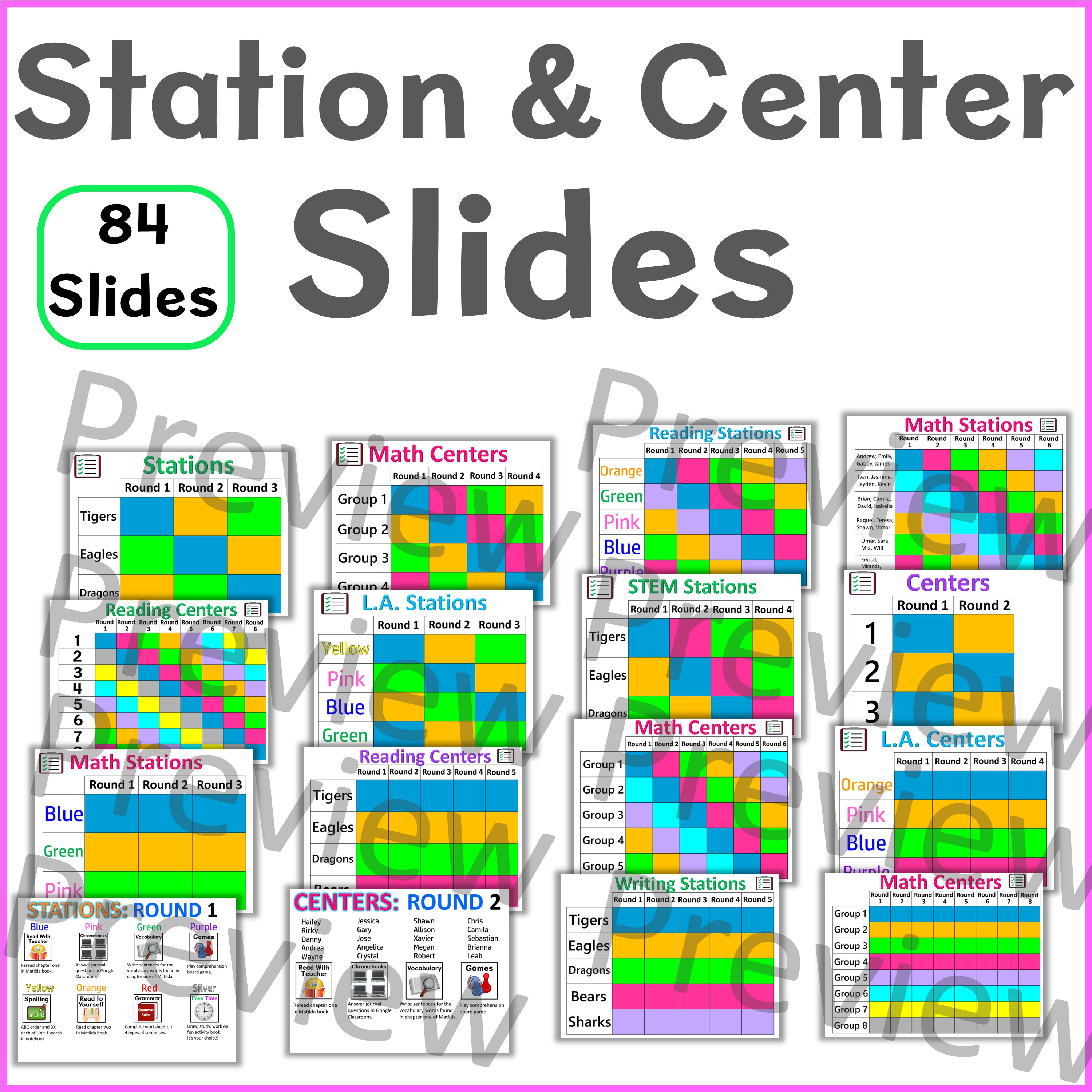 Classroom Slides With Timers, Daily Google Slides, Templates for Class ...