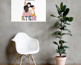 Women in Math Poster - Etsy