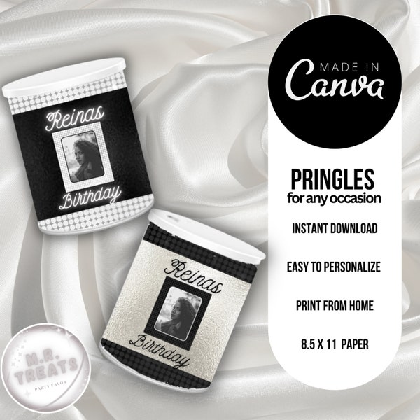 Graduation Pringles Template - Etsy