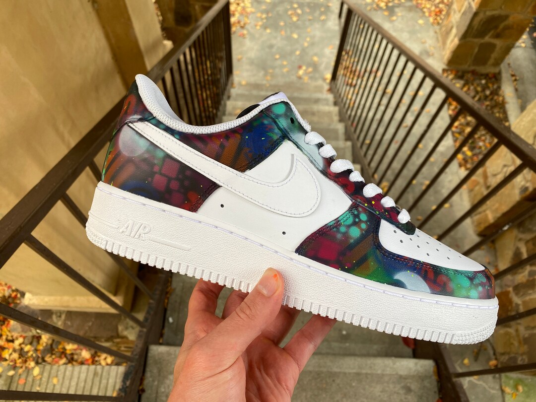 Custom Retro Graffiti Af1s - Etsy