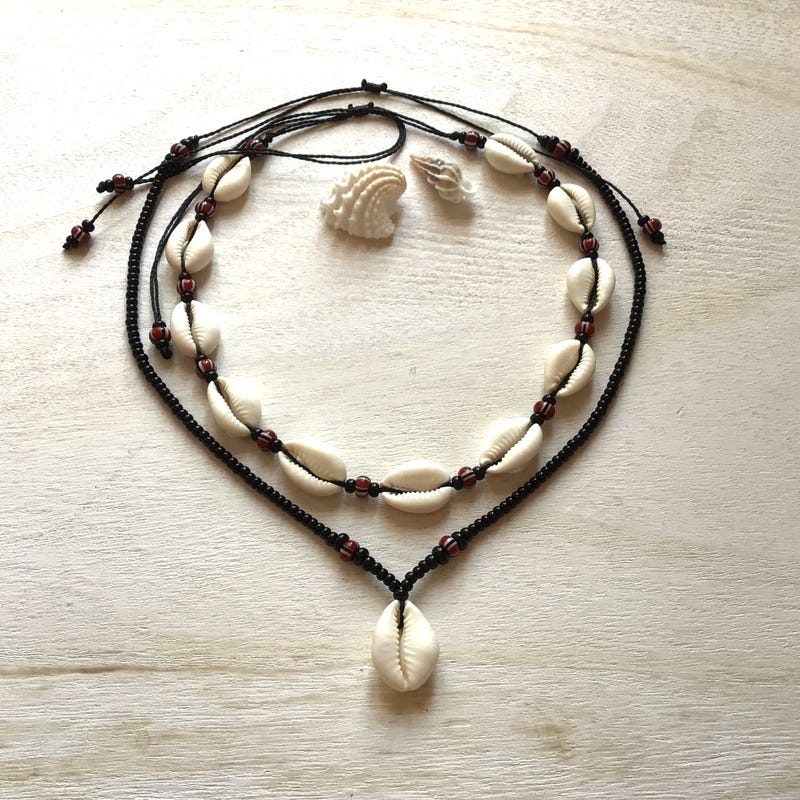 Cowrie Necklace - Etsy
