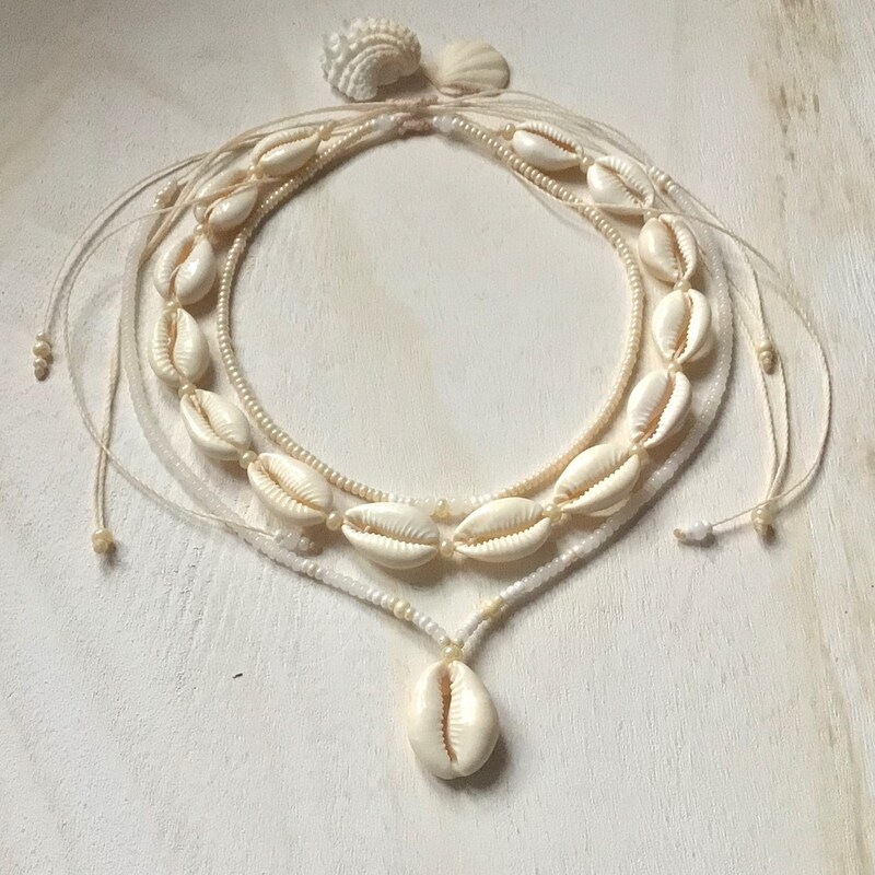 Cowry Shell Necklace - Etsy