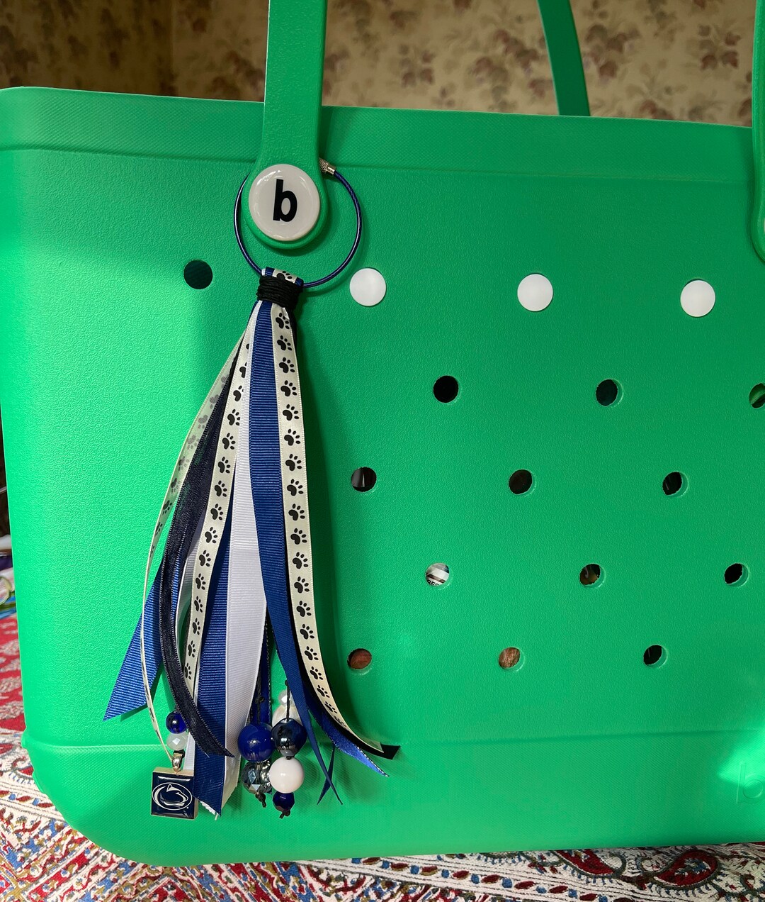 Penn State Bogg/simply Southern Tassel & Charms - Etsy