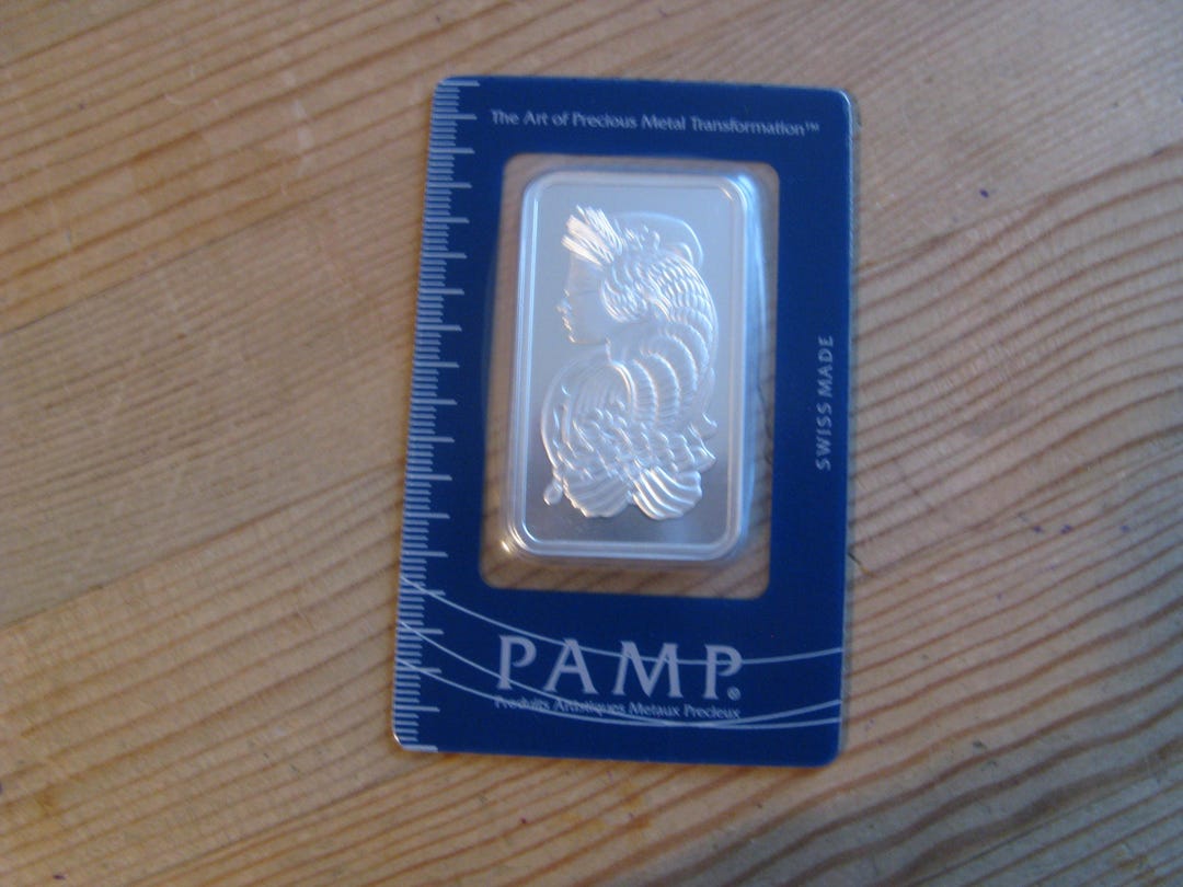 1 Oz Pamp Suisse Lady Fortuna .999 Fine Silver Bar in Assay Card - Etsy
