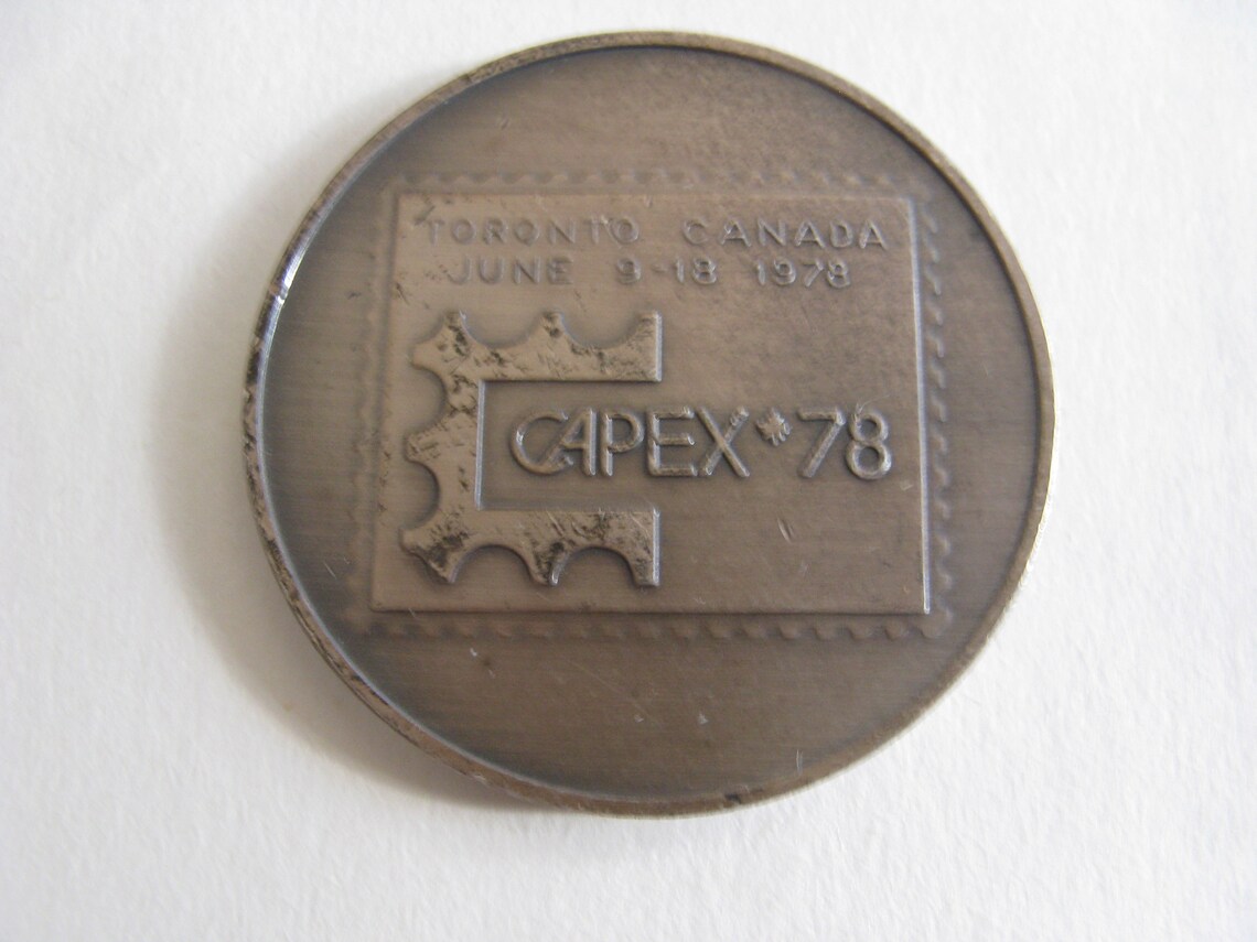 Rare 1978 Capex 12 Pence Postage Stamp Toronto Canada 1 Oz 999 Silver ...