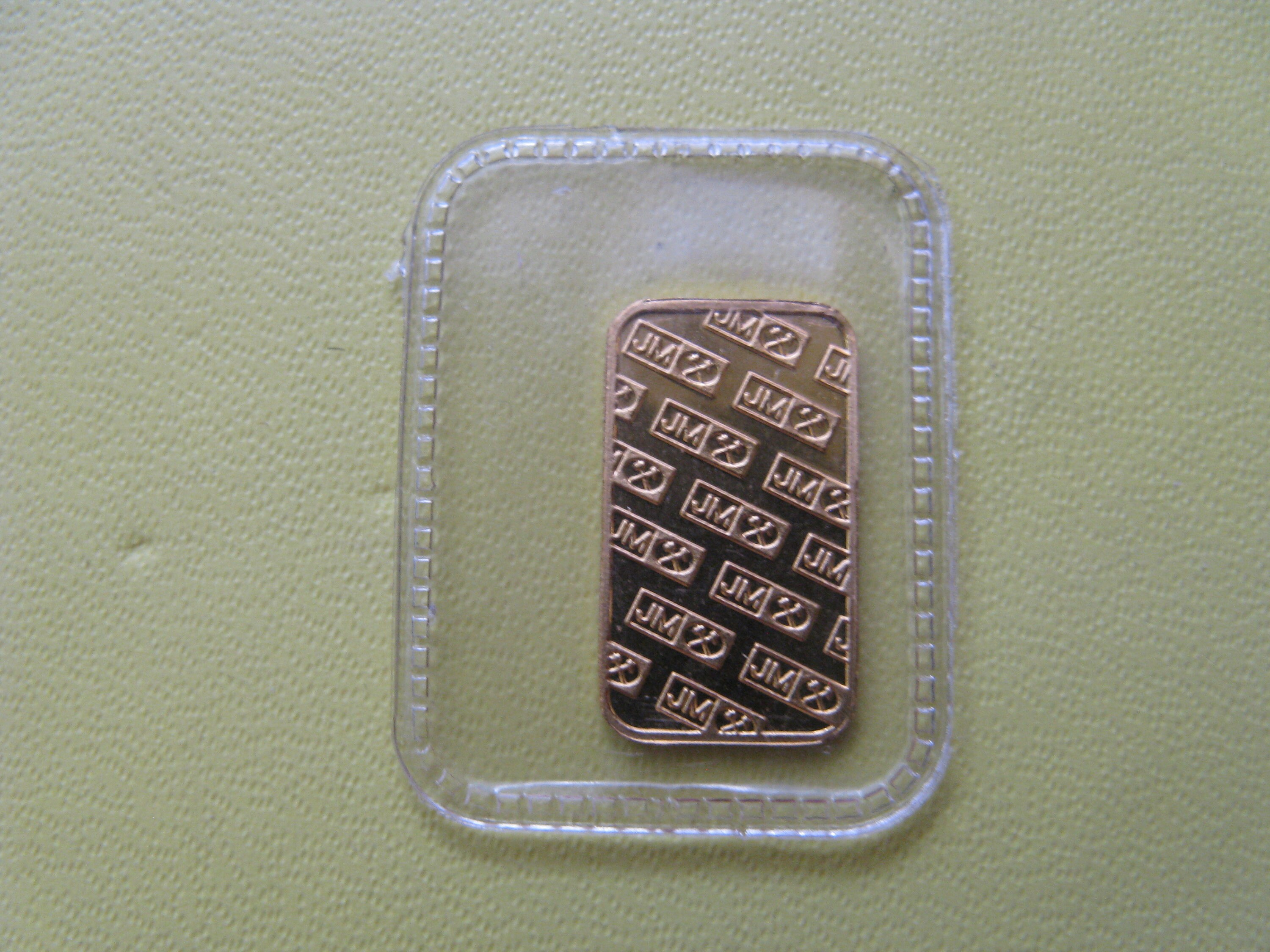 1 Gram JM Johnson Matthey 9999 Gold Bar Serial 2947 Sealed - Etsy