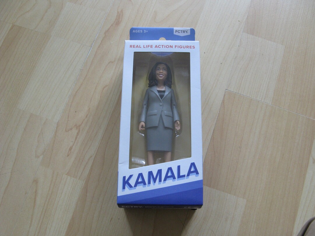 Collectible FCTRY Kamala Harris Doll Original by Leavitt 6" Action ...
