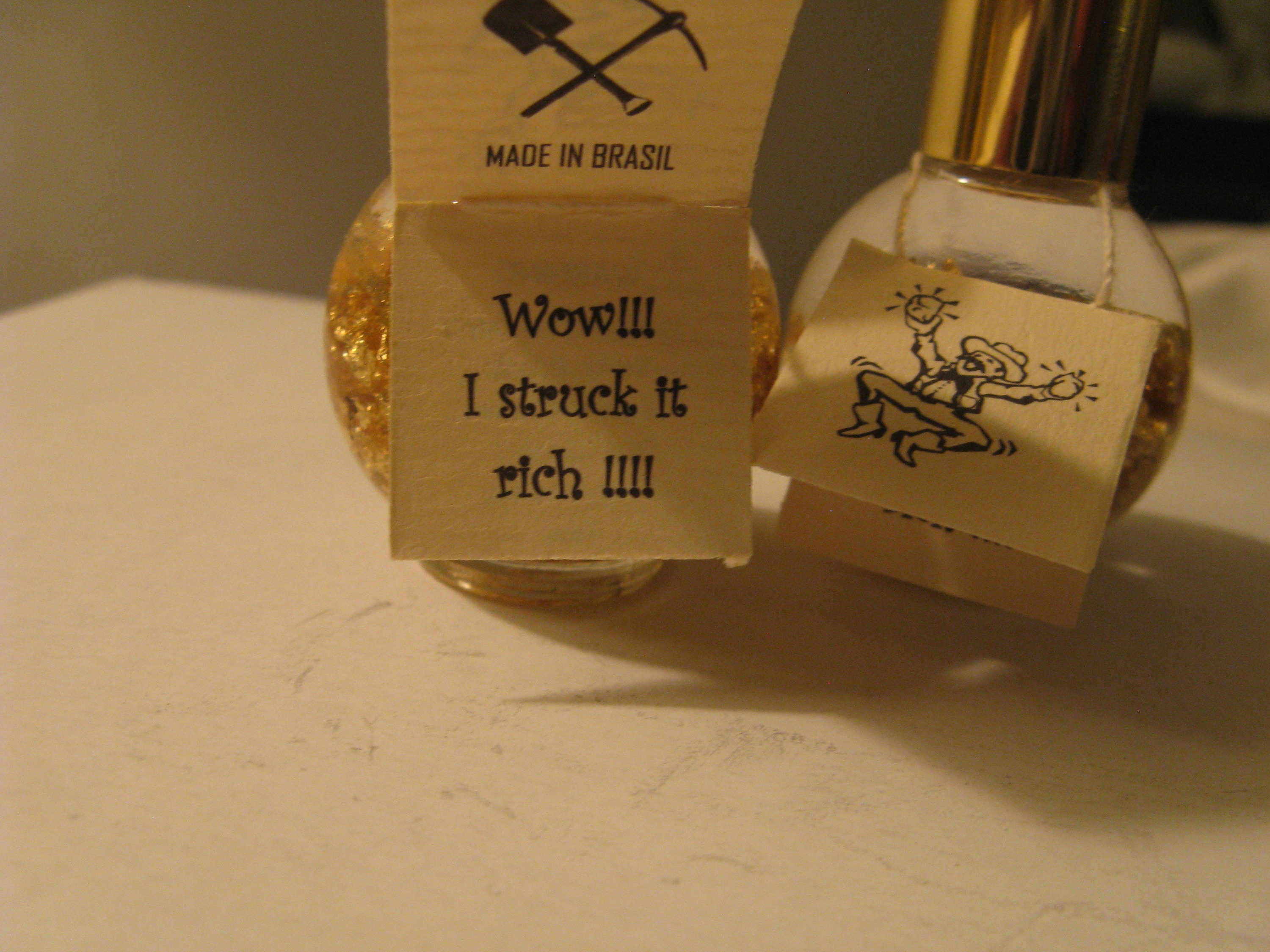 2 X 24 Karat Genuine GOLD Flakes Glass Vial Bottles - Etsy