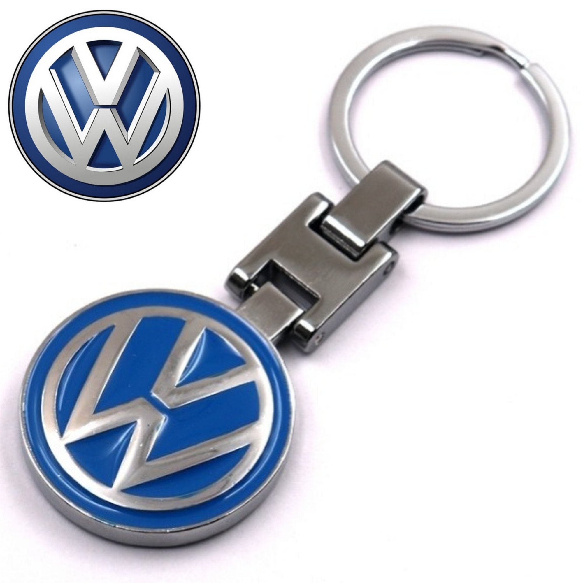 Classic Car Logo Volkswagen Key Chain Key Ring Both Side VW | Etsy