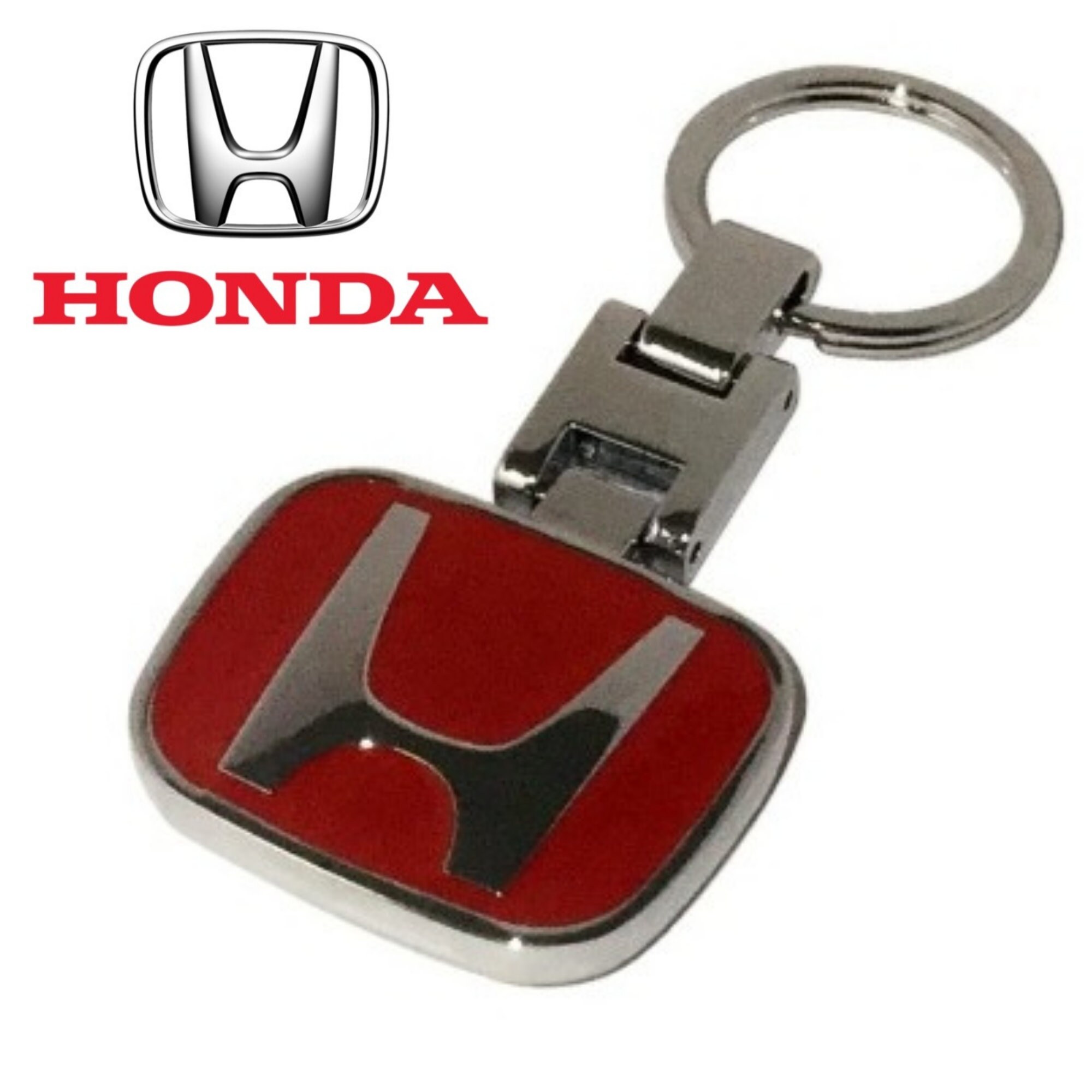 Classic Car Logo HONDA Key Chain Key Ring Both Side Honda | Etsy