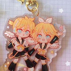 Len & Rin Acrylic Charm - Etsy
