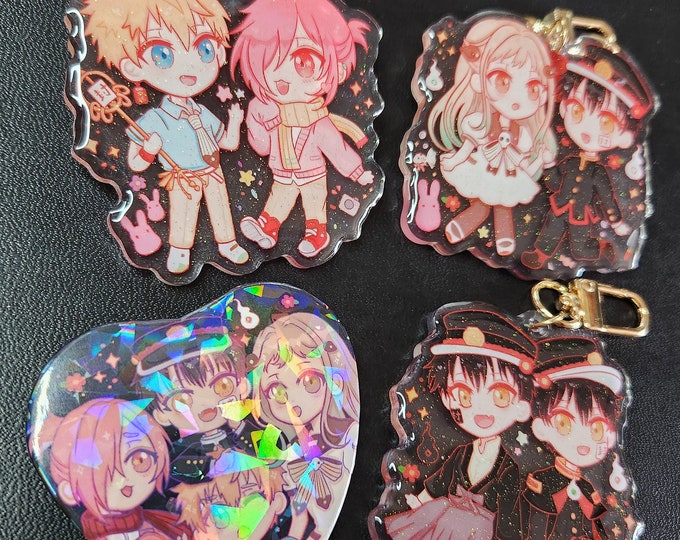 Toilet-bound Hanako-kun Laminated Bookmarks With Tassels| Hanako, Nene ...