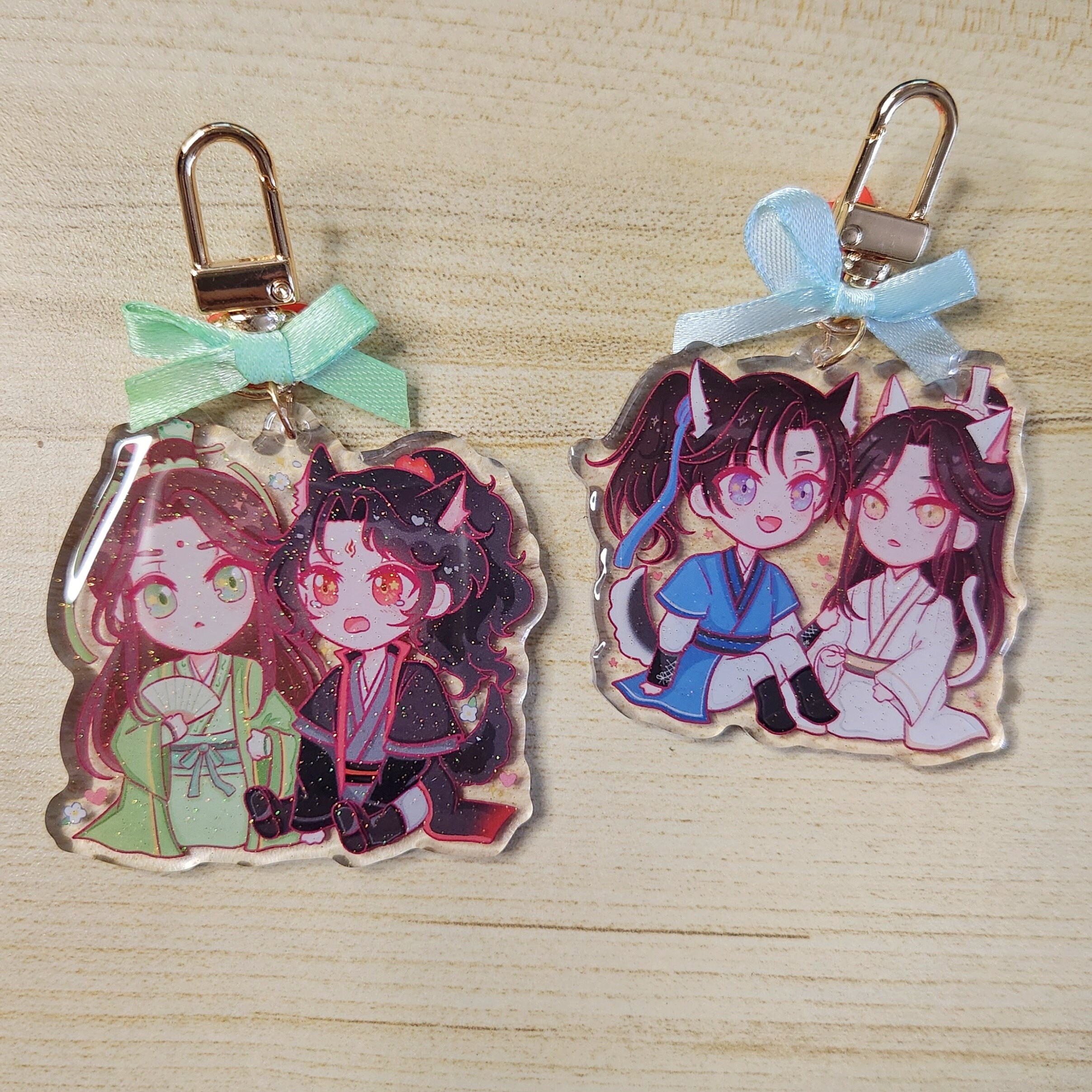 Danmei & JWQS Keychains - Etsy